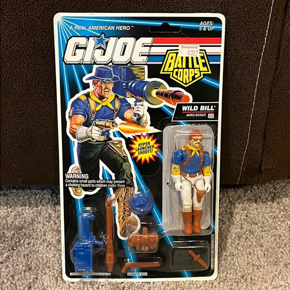 Hasbro | Toys | Gi Joe Wild Bill Aero Scout Action Figure 992 New In ...